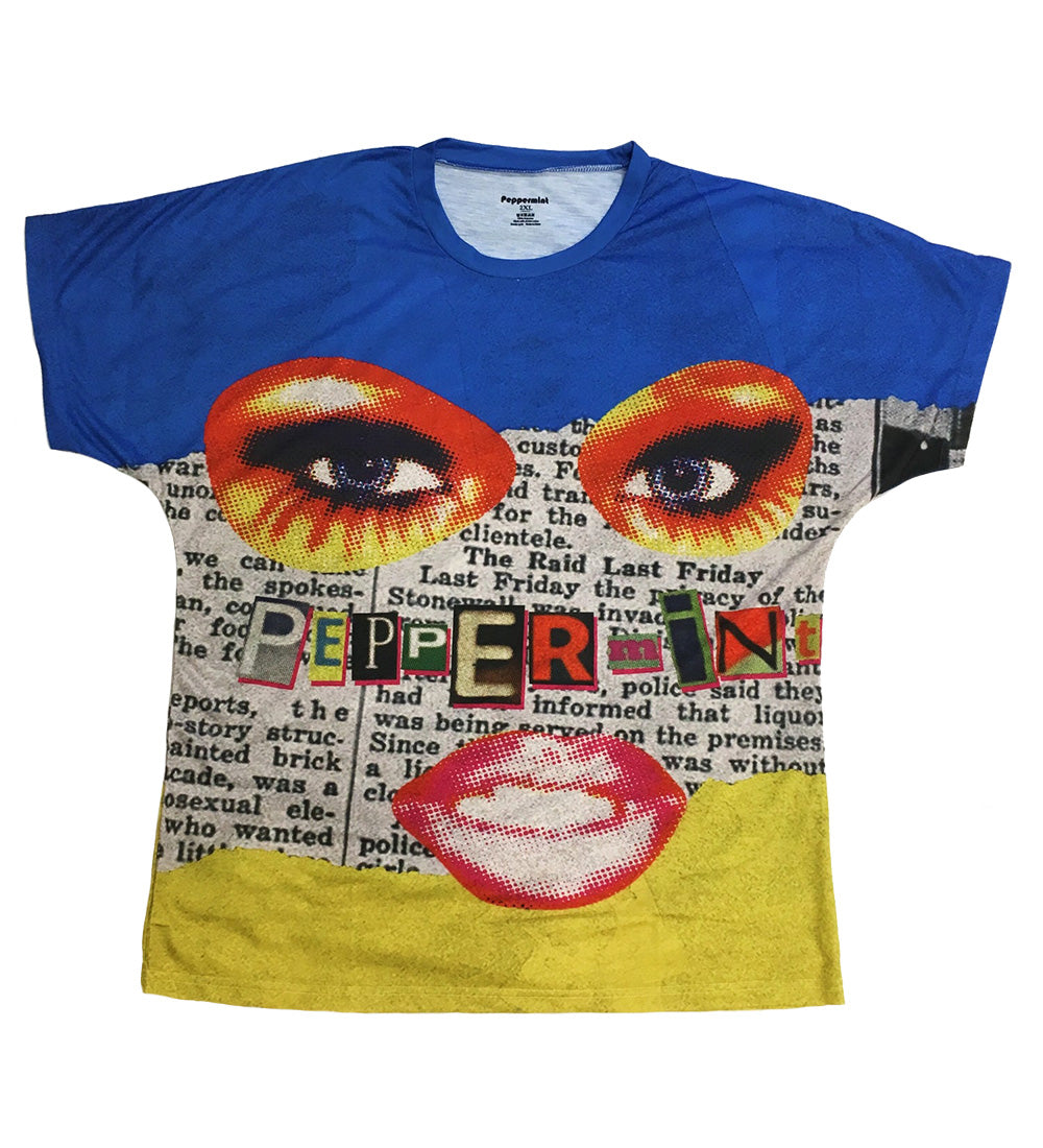 Peppermint Ransom Note T-Shirt – Drag Merch